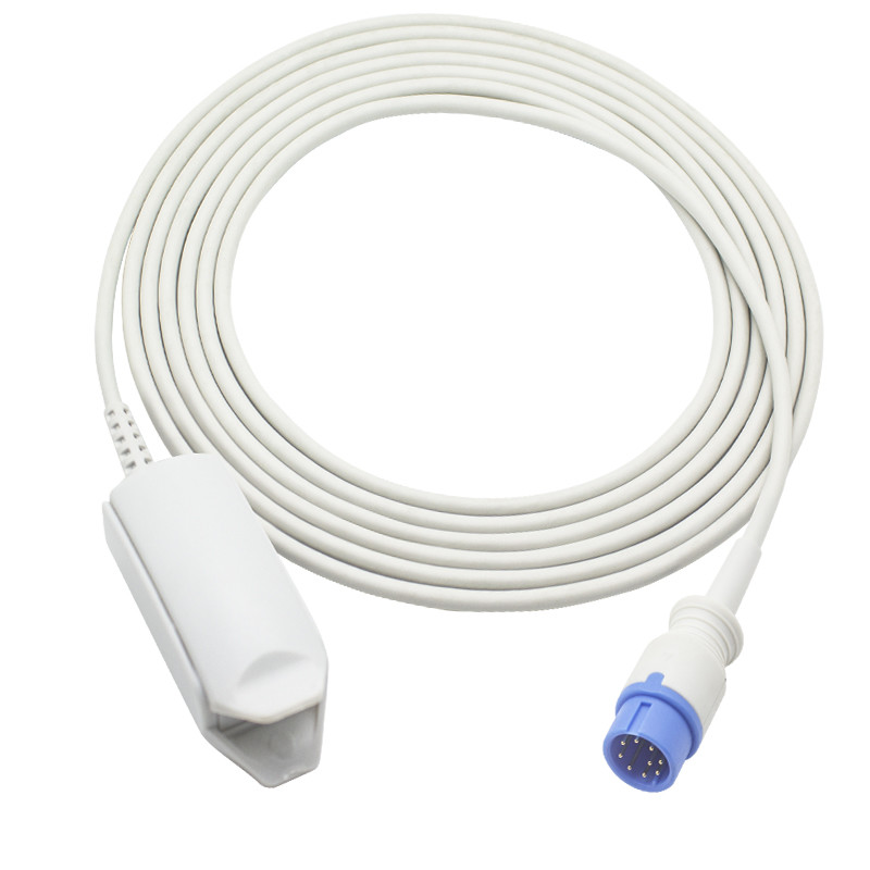 Biolight A Series SpO2 Sensor Digital Tech 9Pin Adult Finger Clip SpO2 ...