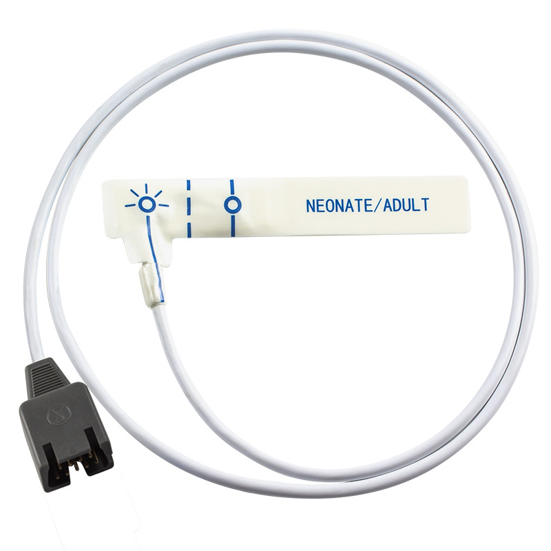 White Foam Pediatric Disposable SpO2 Sensor DB9 9Pin for Rad-7 Rad-8 85CM
