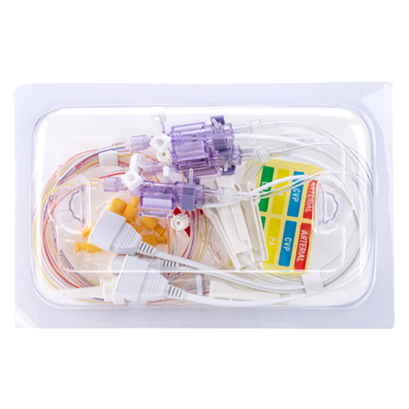 PVB PB Ternary Type Disposable IBP Transducer Blood Pressure Transducer ...