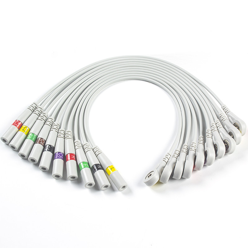 ECG Parts 3.00MM IEC ECG Electrode Connector EKG Connector Banana ...