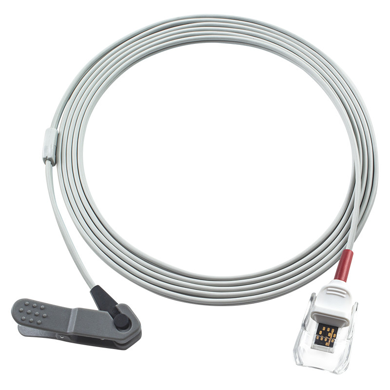 for M-asimo 4053 Red tech SpO2 Sensor RD SET TC-I Adult Ear Clip SpO2 Probe