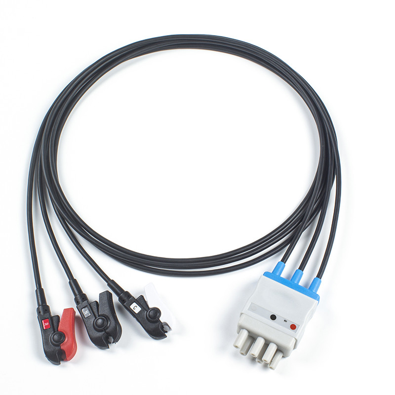 Nihon Kohden Radio Translucent Wire X-Ray CT 3 Lead MRI ECG ...