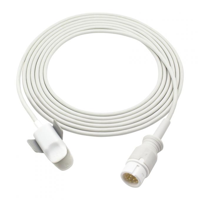 Comen C30 C50 C60 C80 SpO2 Sensor 12Pin Adult Finger Clip