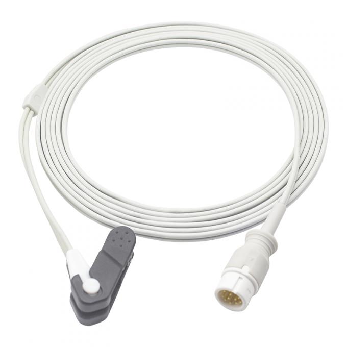 Comen C30 C50 C60 C80 SpO2 Sensor 12Pin Adult Finger Clip